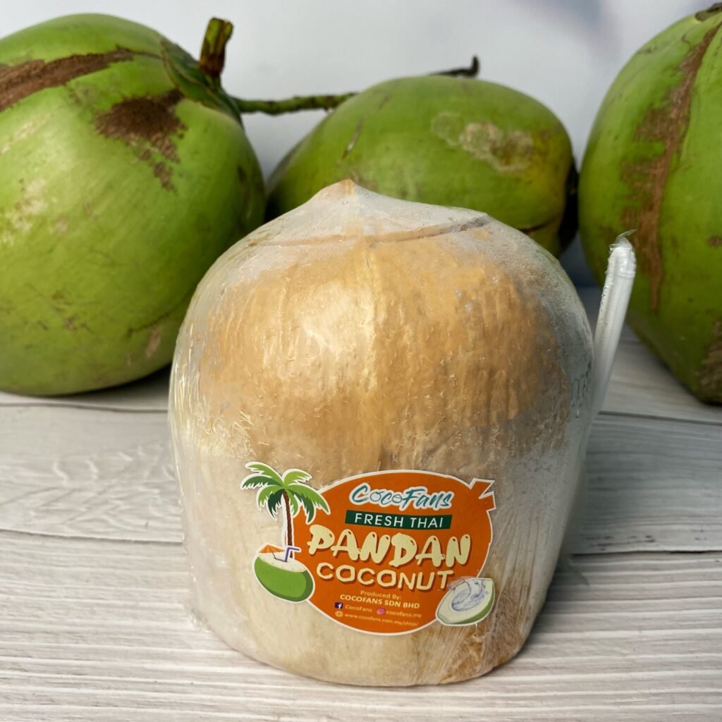 Semi Polish Fresh Pandan Coconut | CocoFans Sdn Bhd